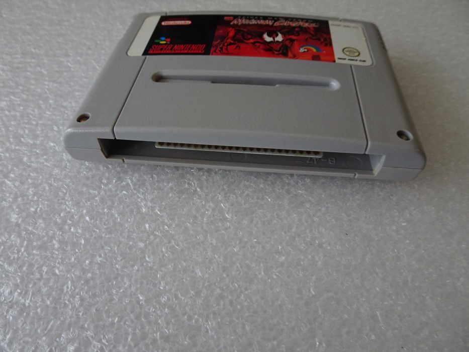 Jogo Super Nintendo SNES Spider-Man Venom Maximum Carnage Oeiras E São ...
