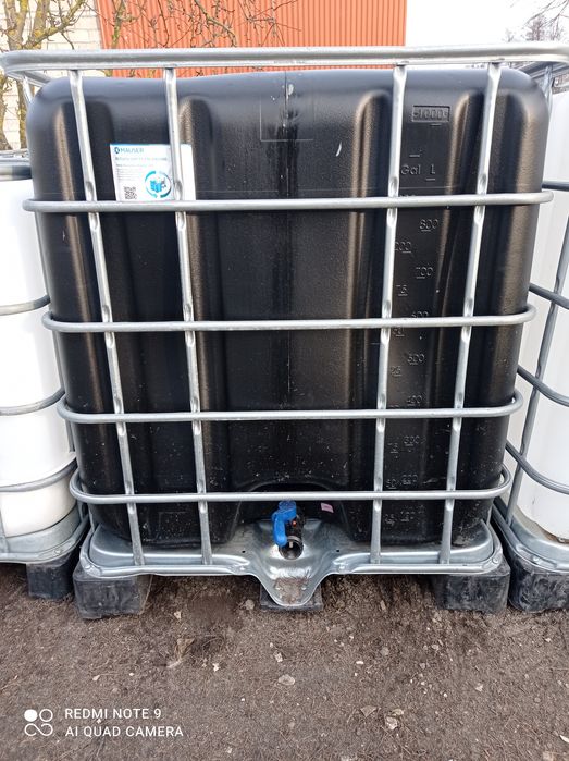 Mauser zbiornik beczka mauzer pojemnik 1000l kontener na wodę Piaski • OLX.pl
