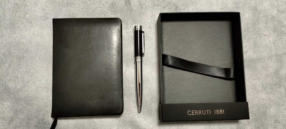Notes plus długopis CERRUTI 1881 Wrocław Fabryczna • OLX.pl