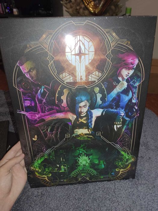 (Novo e Selado) Póster Displate - Arcane (League of Legends) Bacelo E ...
