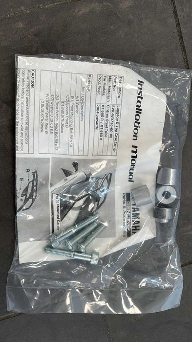 Stelaż Bagażnik Yamaha XT 660R XT 660X [2310] Kalisz • OLX.pl