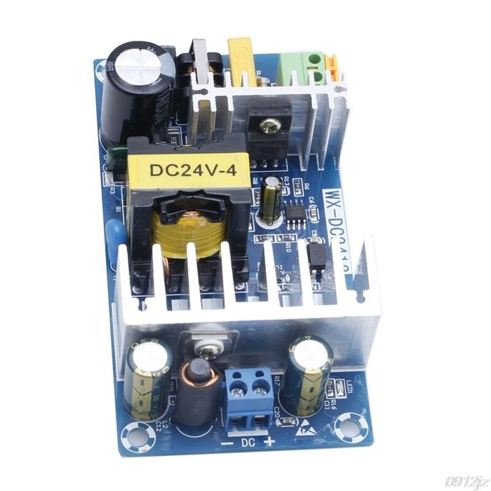 Импульсный источник питания АС-DC 220-24V. Блок питания 6А. 24 вольта ...