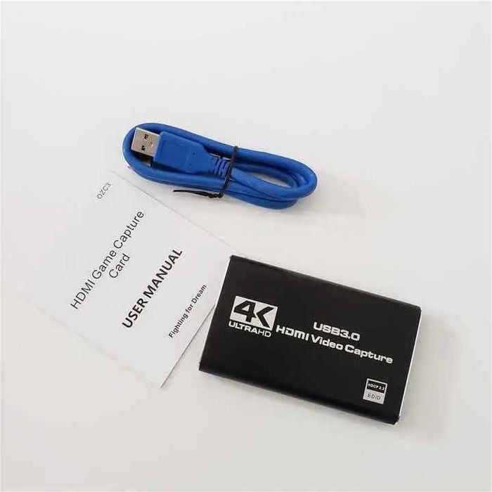 Зовнішня карта відеозахоплення 4K HDMI в USB 3.0 відео оцифрування: 870 ...