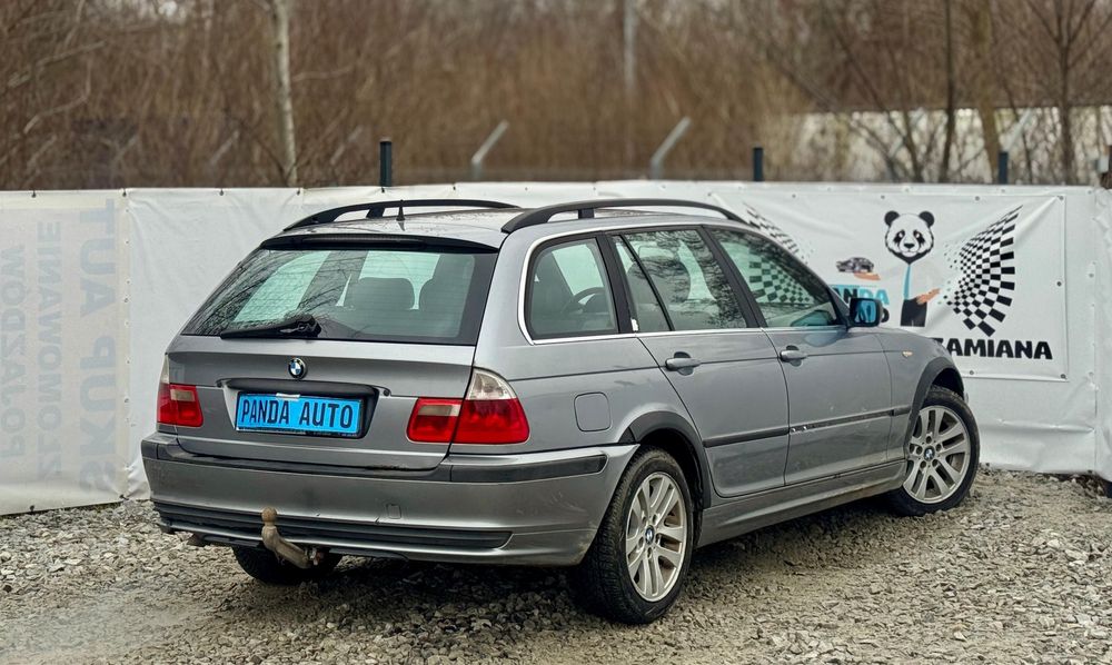 BMW E46 320D ~ Lift ~ 2004 ~ Klima ~ Skóry ~ Hak ~ Alufelgi Wrocław ...
