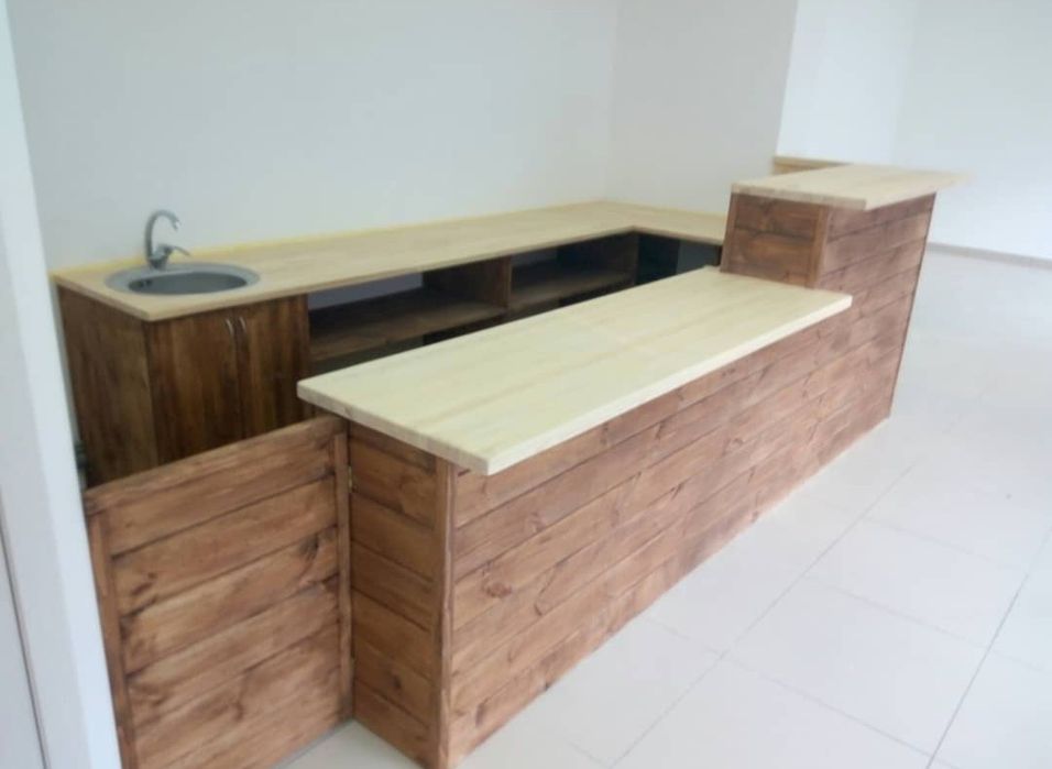 Барна стійка барная стойка стійка кафе барні стійки для кавярні Меблі на замовлення Київ