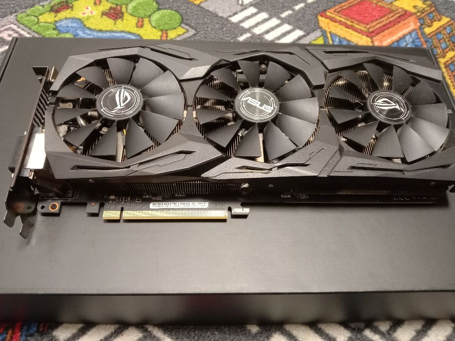 Asus GTX 1070 (Rog-Strix-GTX1070-O8G-GAMING): 6 000 грн. - Комплектуючі та аксесуари Шепетівка ...