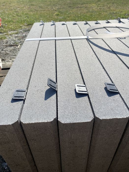 Palisada betonowa 100cm ZBROJONA tarasowa murek PRODUCENT cena brutto Cieszyn • OLX.pl