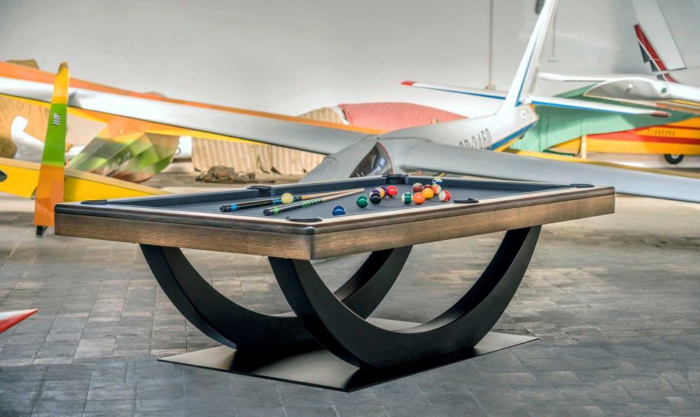 Stół bilardowy, bilard AVIATOR 8ft z czarnego dębu BILLKROS Producent ...