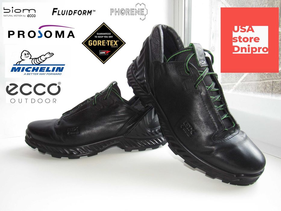 Кроссовки мембранные, трекинговые Ecco Exohike M Low GTX р 45 (29.5см): 3 800 грн. - Трекінгові ...