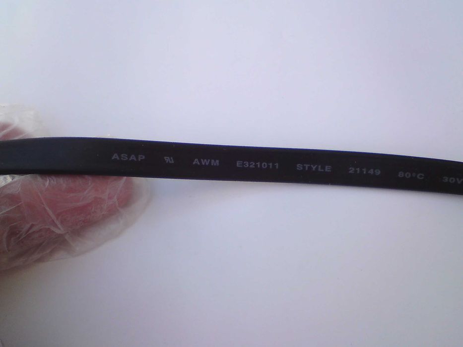 Sata кабель Asap awm E321011 21149 80C 30V ATA 28AWG шлейф 415 мм: 35 ...