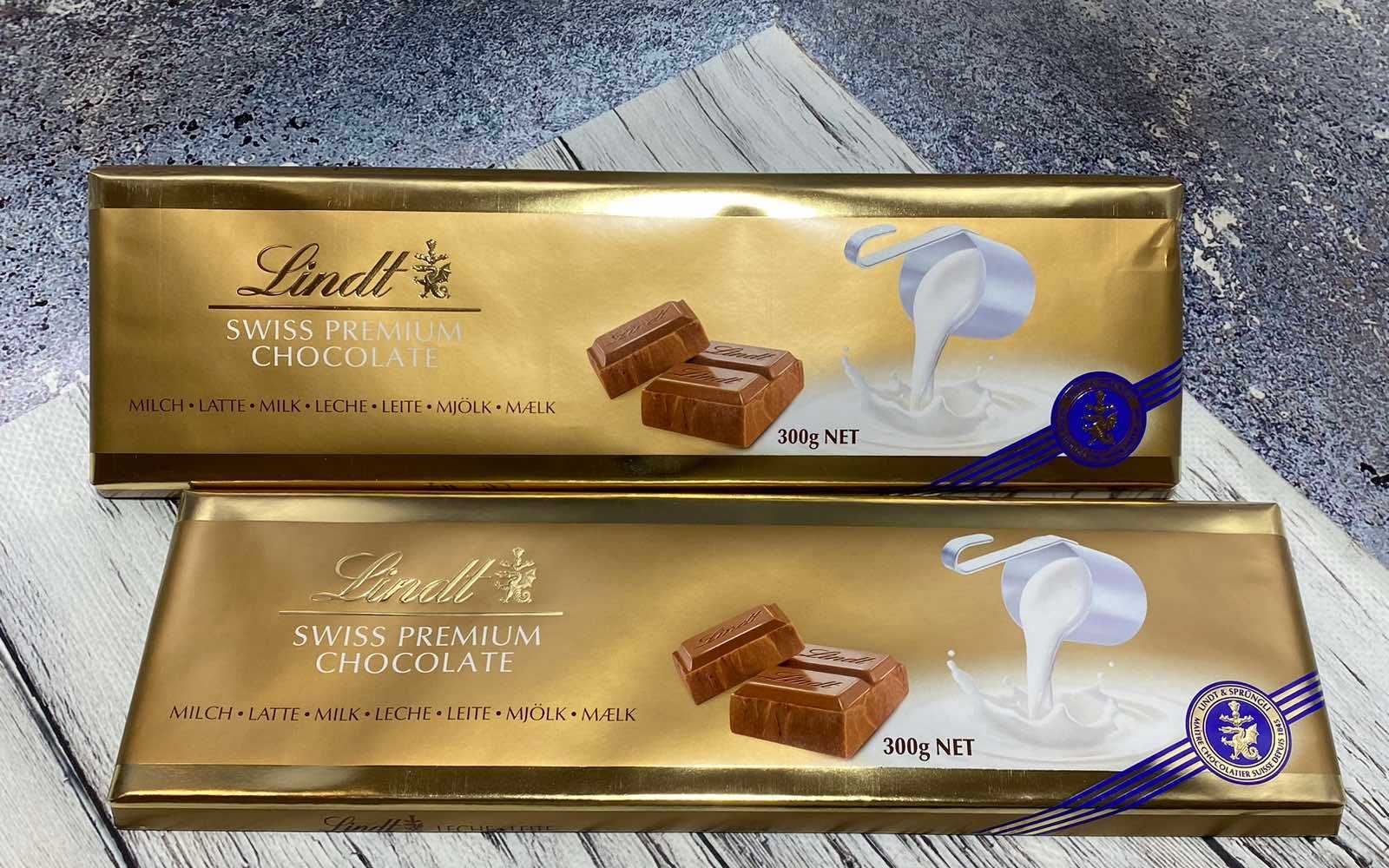 Молочний шоколад Lindt 300 грам: 215 грн. - Продукти харчування / напої ...