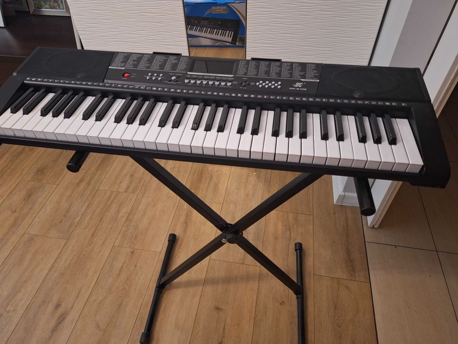 Keyboard MK-2102 ze stojakiem jak nowy Warszawa Targówek • OLX.pl