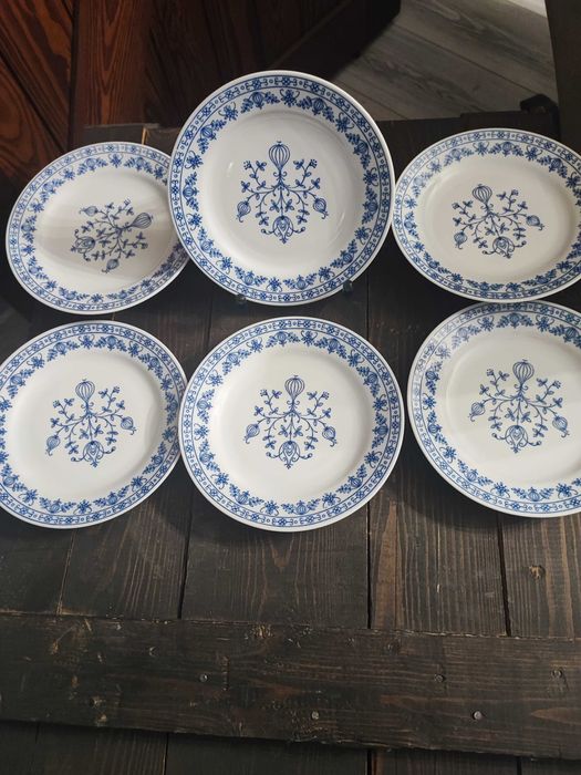 Talerzyki deserowe wzór cebulowy Kahla Gorzupia • OLX.pl