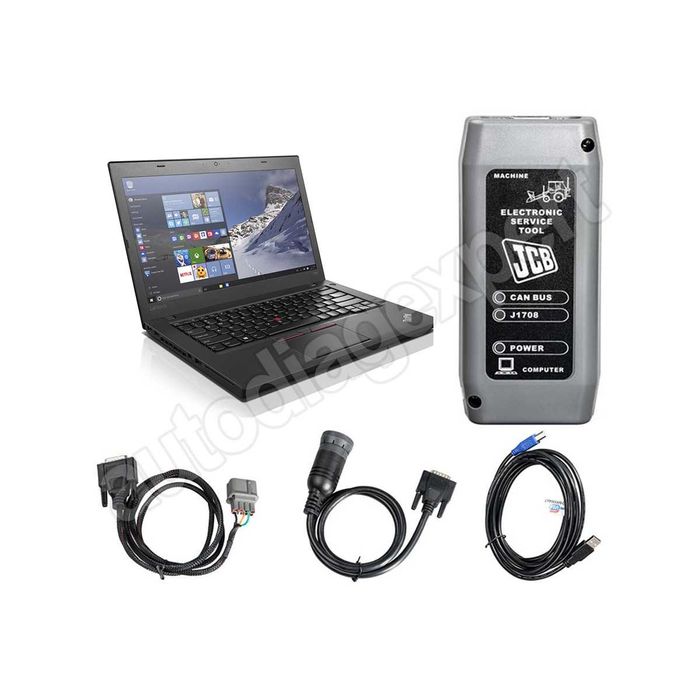 ZOBACZ! JCB: Moduł DIAGNOSTYCZNY + Laptop - Dla Koparko-Ładowarek ...