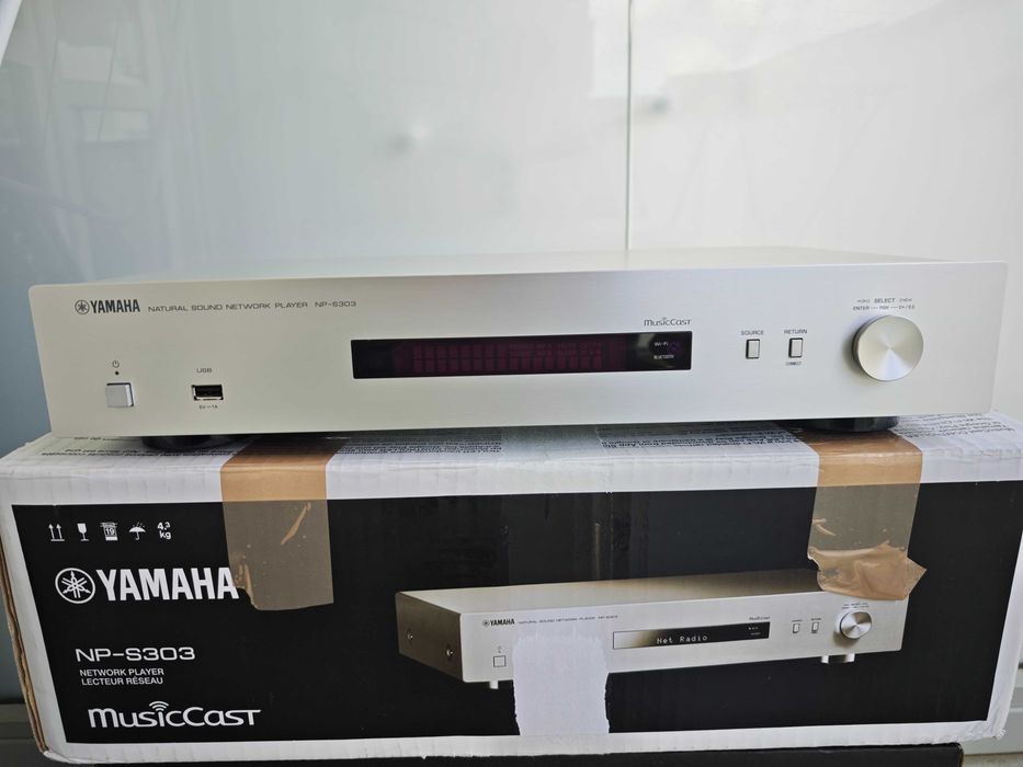 Streamer Yamaha NP-S303 Komplet Oryginalne Opakowanie Wrocław Fabryczna • OLX.pl