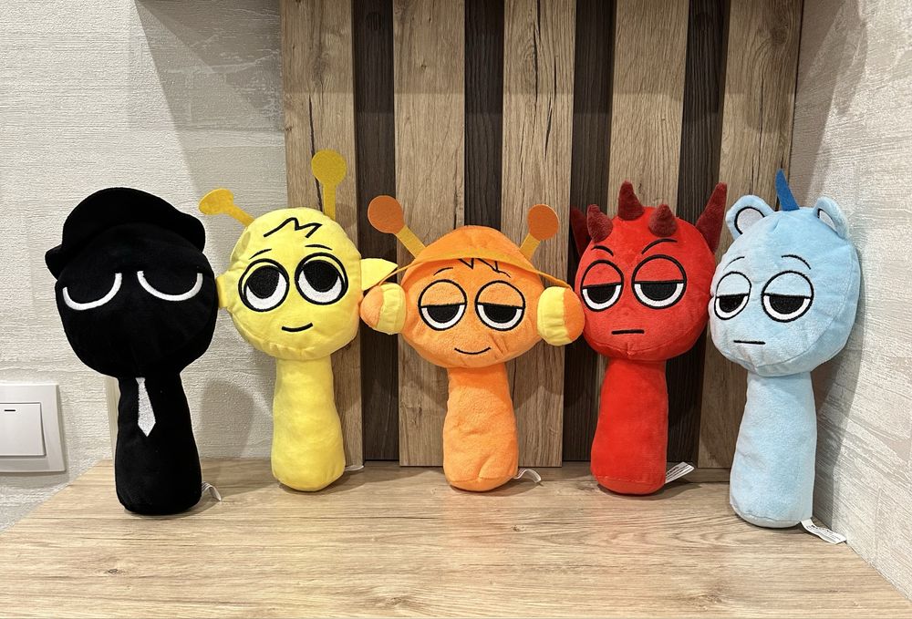 М'які іграшки Спрункі Спрунки Sprunki Incredibox Toys 25см: 400 грн ...