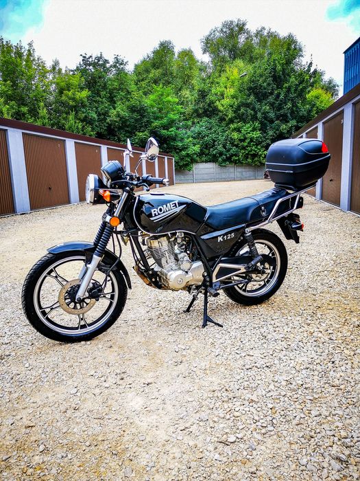 JAK NOWY - Romet K125 125cm3 motocykl biegowy Dąbrowa Górnicza • OLX.pl