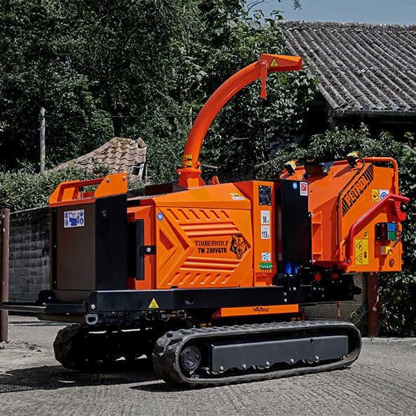 TIMBERWOLF tw 280 FTR–RĘBAK NA GĄSIENICACH Rębak gąsienicy Vtr dies ...