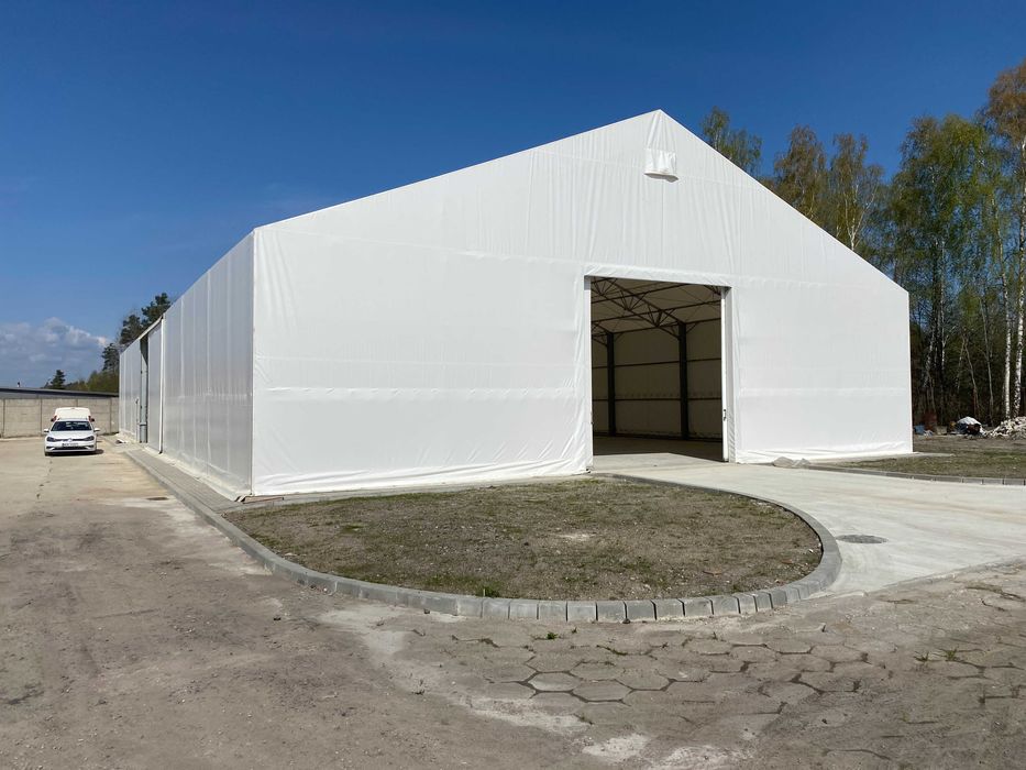 Hala Namiotowa 20x50x5 POLHAL Kraków Krowodrza • OLX.pl