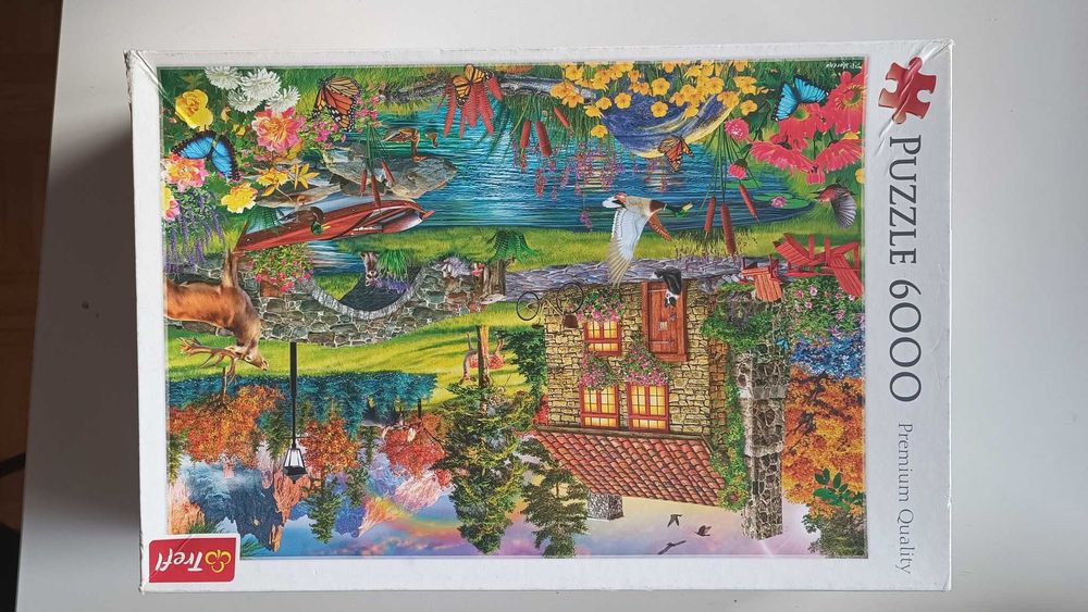 Puzzle Trefl 6000 elementów Warszawa Ursynów • OLX.pl
