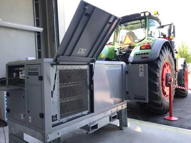 Hamownia do ciągników, hamownia wom Avtron Froment Sigma 515 Białystok ...