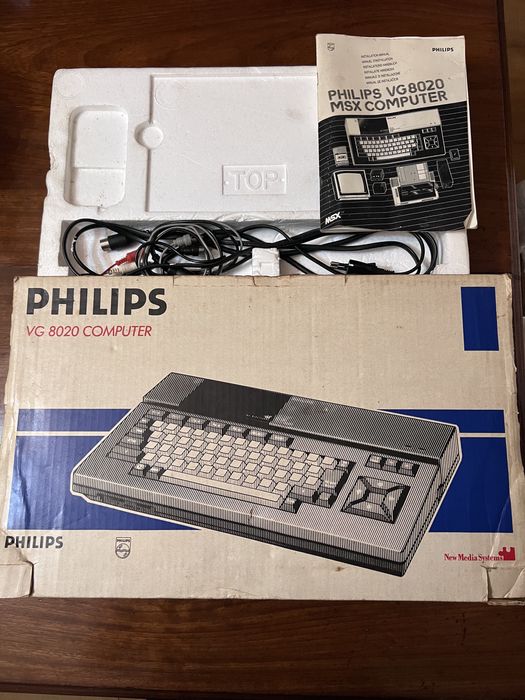 MSX Computador Philips VG 8020 + Monitor Philips VS0040 Penafiel • OLX ...