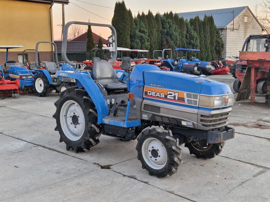 Traktorek japoński Iseki Geas 21 21KM wspomaganie rewers 4x4 Janów Lubelski • OLX.pl