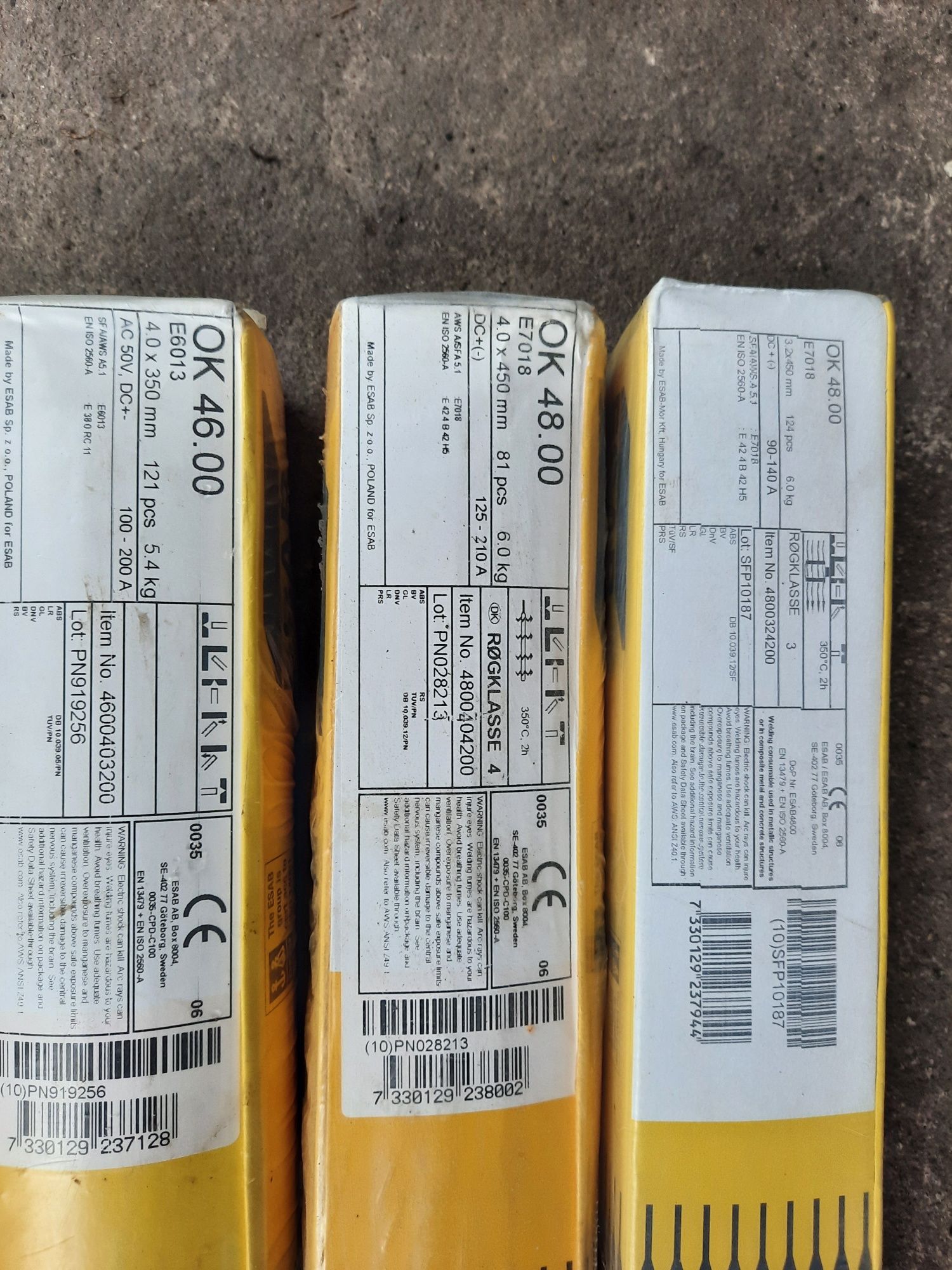 Elektrody Esab . Ćwiklice • OLX.pl