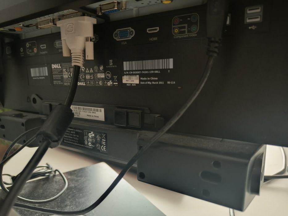 Monitor Dell UltraSharp U2711b 2K IPS HDMI DisplayPort DVI Bojszowy ...