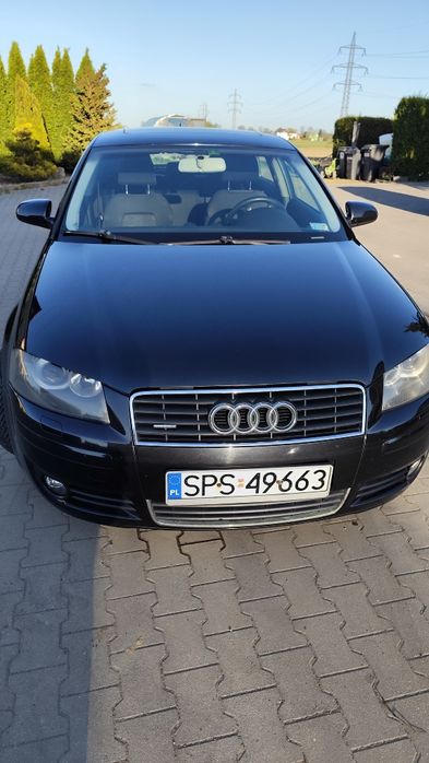 Audi A3 8P 3.2 VR6 250 KM Quatro automat Piasek • OLX.pl