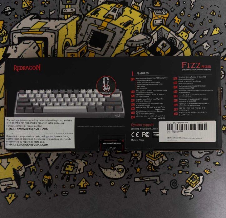 Клавиатура Redragon K617 FIZZ: 800 грн. - Периферійні пристрої Миколаїв ...