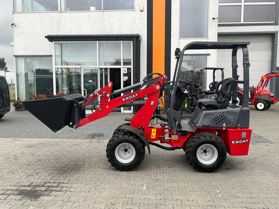EXCAT X170 MINI ŁADOWARKA 4x4 1500kg PERKINS raty, leasing Radomsko ...