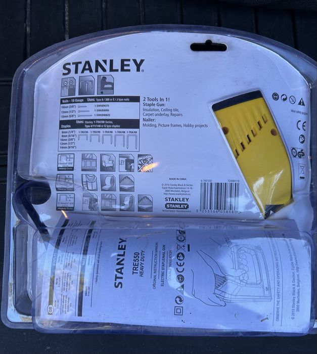 STANLEY TRE550 Zszywacz elektryczny gwoździarka Chruszczobród • OLX.pl