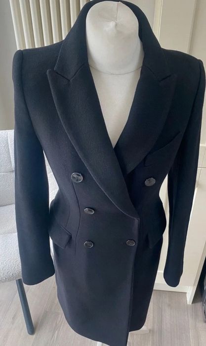 Zara manteco xs płaszcz wełniany Warszawa Żoliborz • OLX.pl