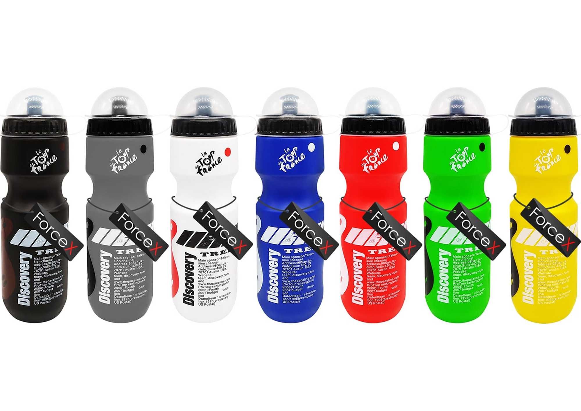 Фляга велосипедная Discovery Trek Tour De France 700 ml, спортивная ...