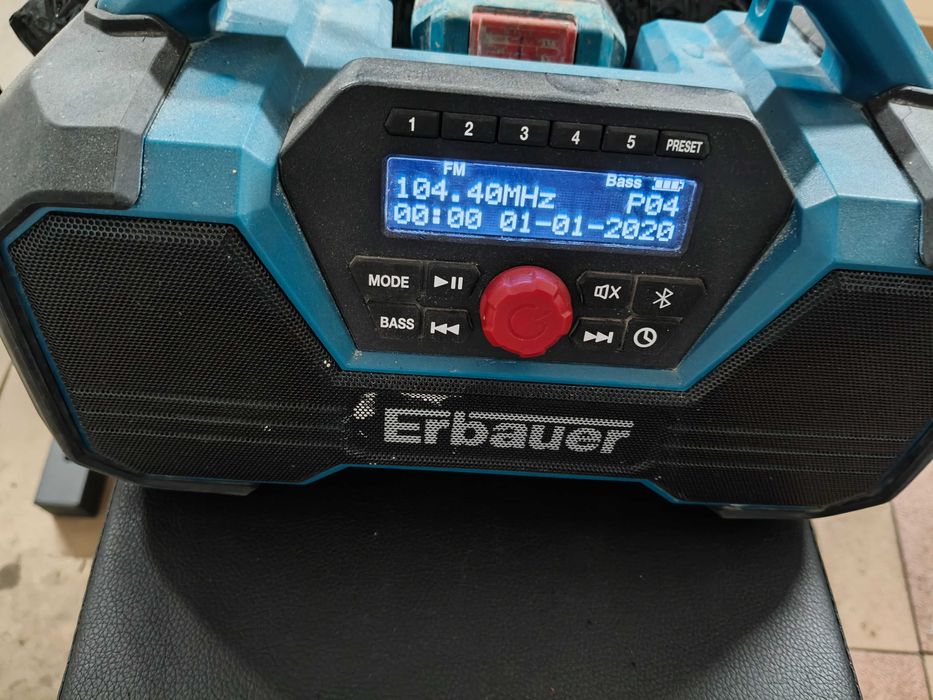 Erbauer radio 18v z dab i bluetooth Radzymin • OLX.pl