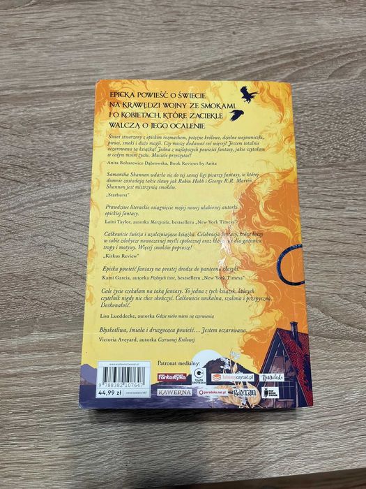 Zakon Drzewa Pomarańczy część 1, Samantha Shannon, wyd. Sine Qua Non ...