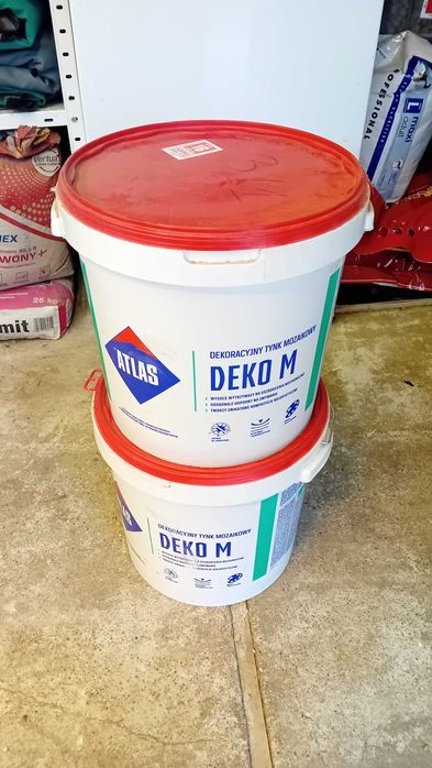 Tynk mozaikowy ATLAS Deko M 25kg Kolor 311 - 50kg Mińsk Mazowiecki • OLX.pl