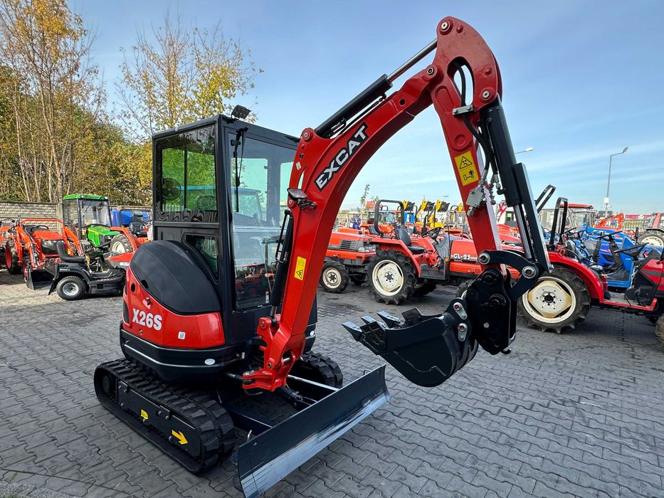 MINIKOPARKA EXCAT X22S Silnik YANMAR Waga 2,2T Leasing, Kredyt HIT ...