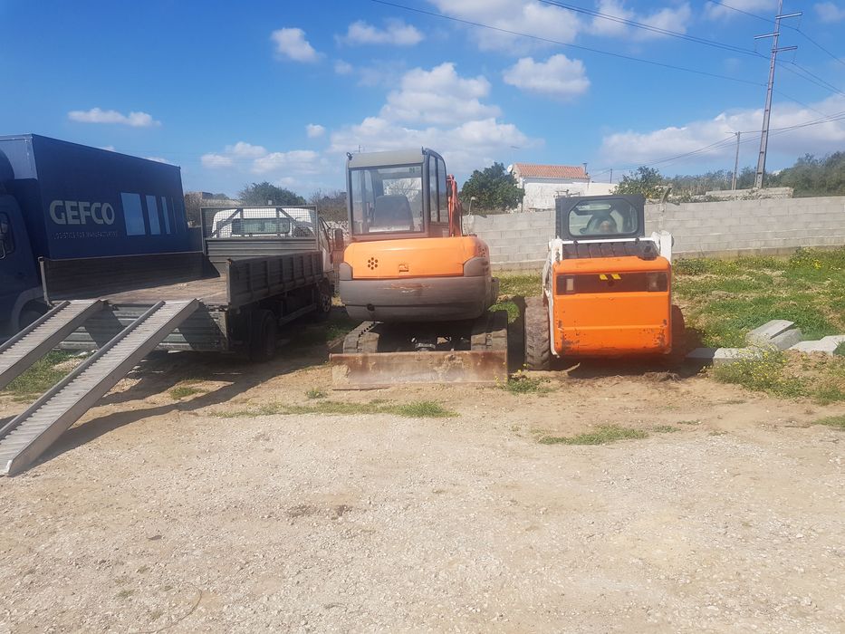 Executo trabalhos com máquinas Pontével • OLX Portugal