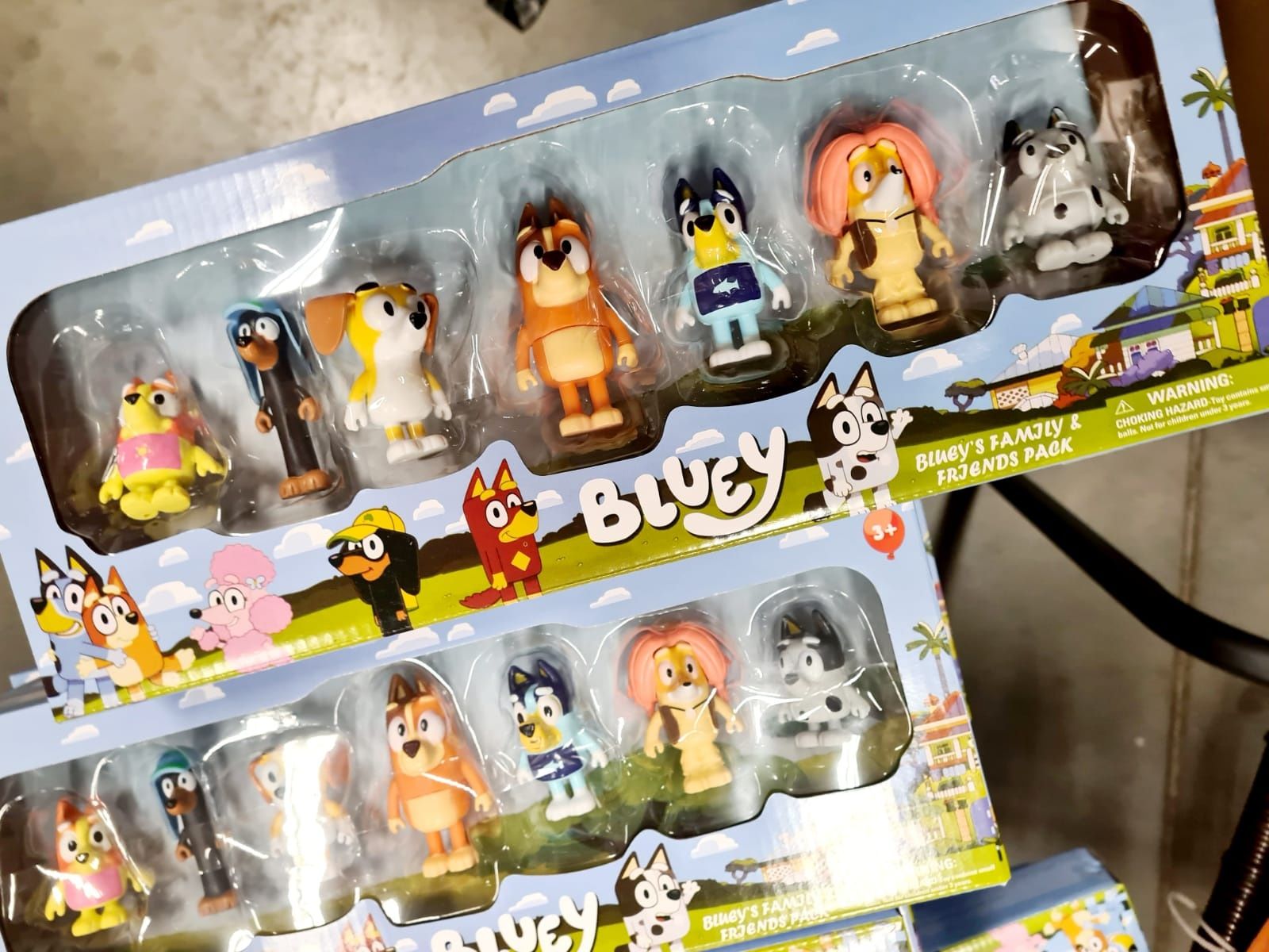 Nowy super zestaw figurek figurki z bajki Bingo I Bluey - zabawki ... Nowy super zestaw figurek figurki z bajki Bingo I Bluey - zabawki ...