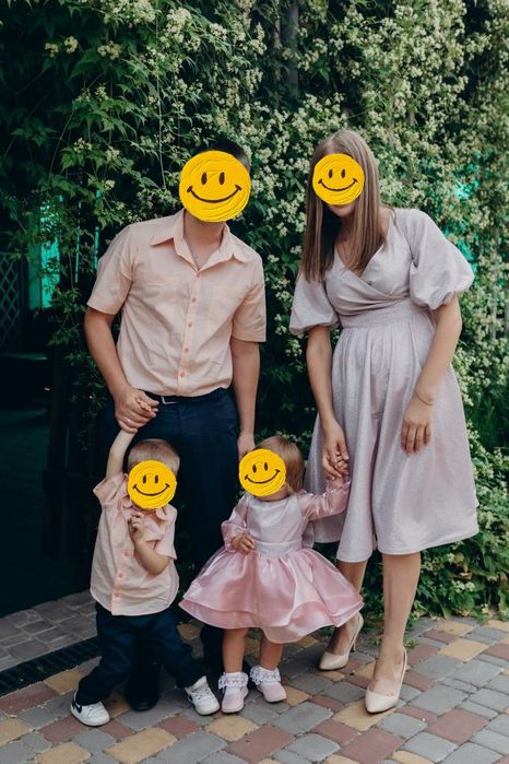 Фемелі лук для всієї родини/ family look на рочок / мама донька тато: 1 ...