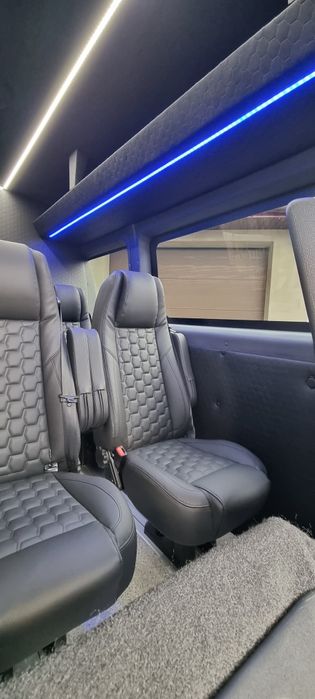 Fotele homologacja zabudowa busa brygadówka Master Sprinter Man Boxer ...