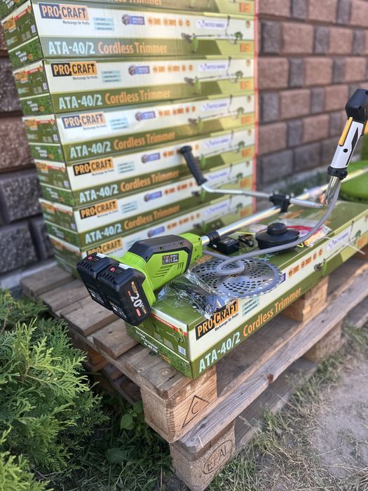 Акумуляторний тример Procraft Ata 40: 3 010 грн. - Електроінструмент Рівне на Olx