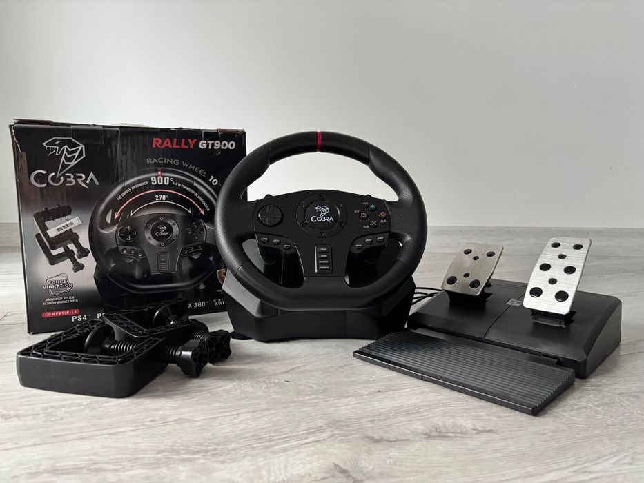 Kierownica COBRA Rally GT900 (PC/PS3/PS4/XBOX ONE/SWITCH) Wrocław ...