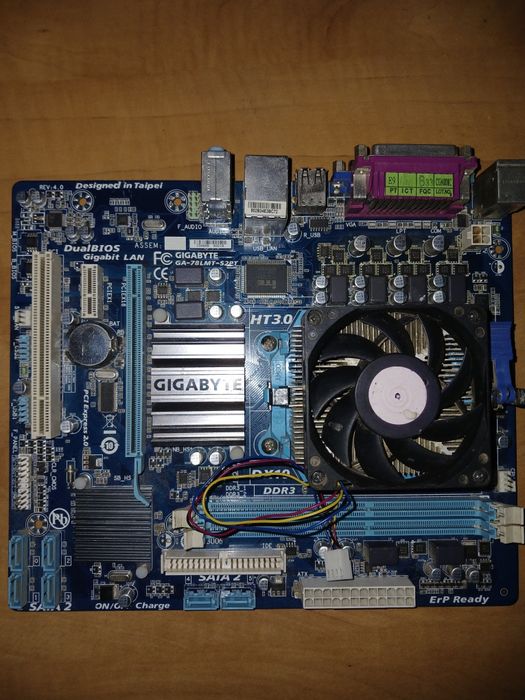 Материнская плата GIGABYTE GA-78LMT-S2P SocketAM3+ проц AMD FX 8120: 2 ...