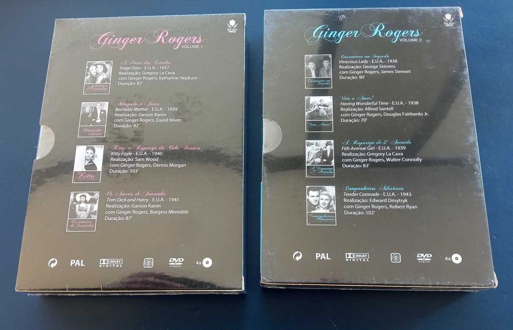 Colecção Ginger Rogers Vol.1 e vol.2 Águas Livres • OLX.pt