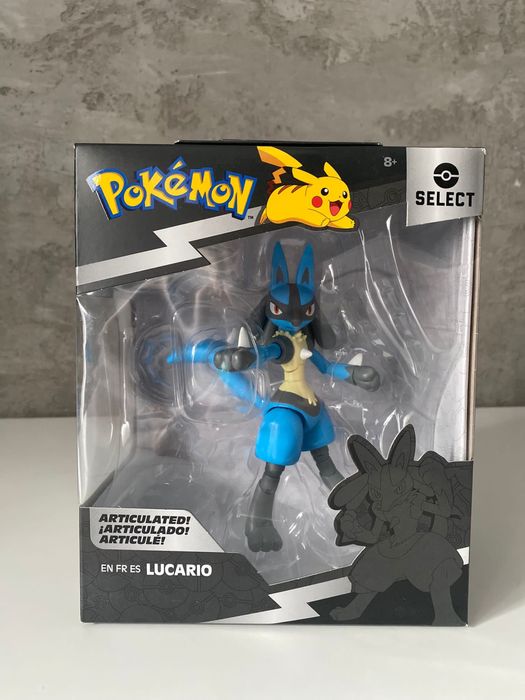 Figurka pokemon select lucario, oryginal, nowy Kędzierzyn-Koźle ...