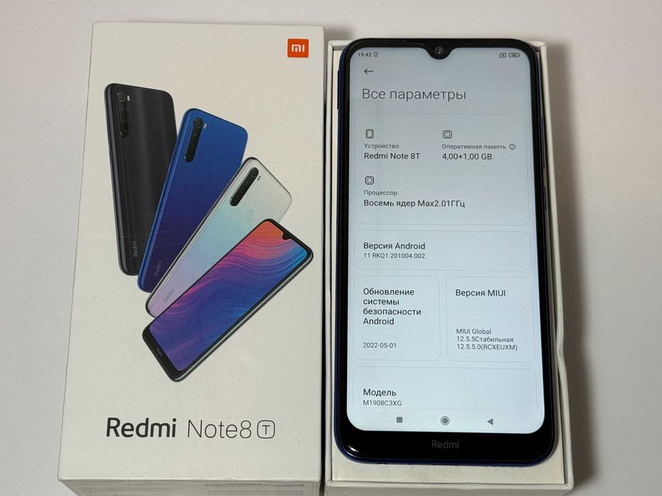 Xiaomi Redmi Note 8T 4/64GB Starscape Blue: 2 500 грн. - Мобільні ...