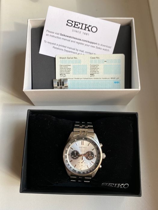 Seiko SSB425 CS Sports chronograph Daytona панда: 8 500 грн. - Наручні ...